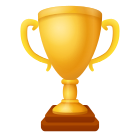 Trophy icon in Emoji Style