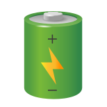 Battery icon in Emoji Style