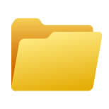 Open File Folder icon in Emoji Style