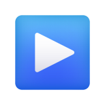 Play Button icon in Emoji Style