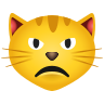 Pouting cat vector Icons – Download for Free in PNG and SVG