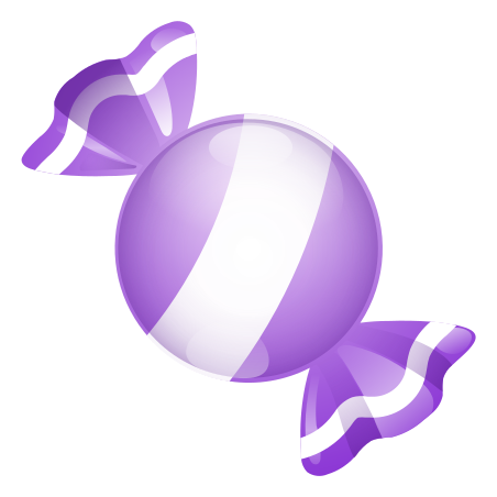 Candy Emoji icon in Emoji Style