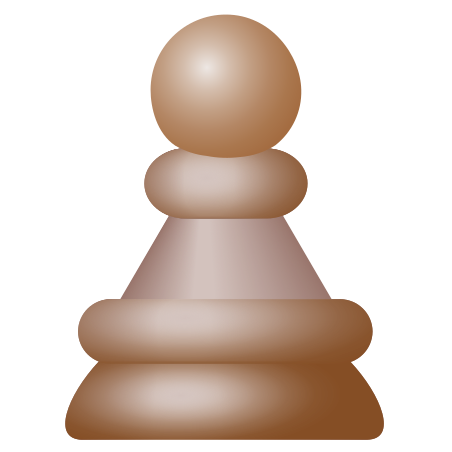 Chess Pawn icon in Emoji Style