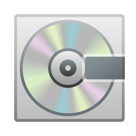Computer Disk icon in Emoji Style