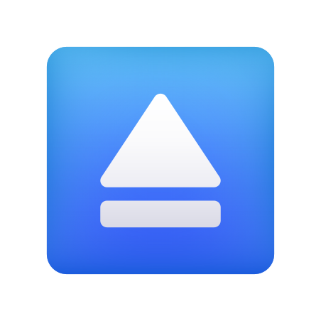 Eject Button icon in Emoji Style