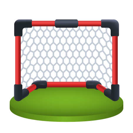 Goal Net icon in Emoji Style