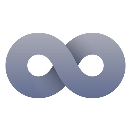 Infinity icon in Emoji Style