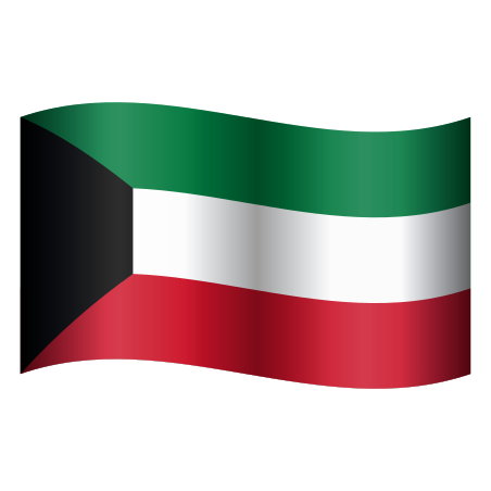Kuwait icon in Emoji Style