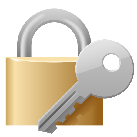 Locked With Key icon in Emoji Style
