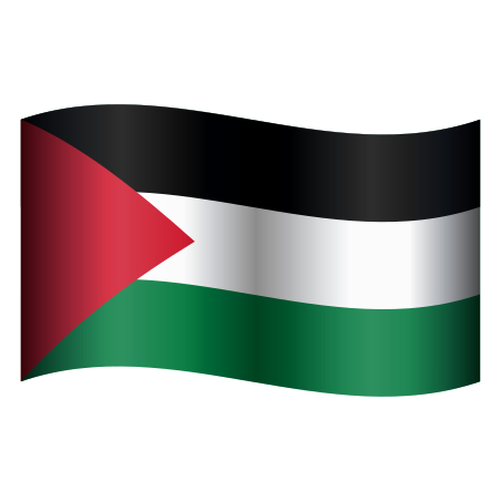 Palestinian Territories icon in Emoji Style