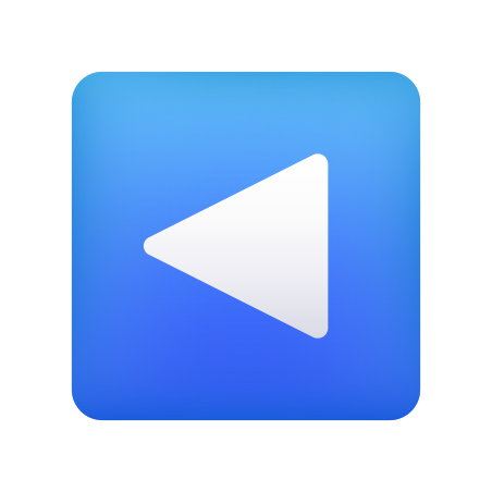 Reverse Button icon in Emoji Style