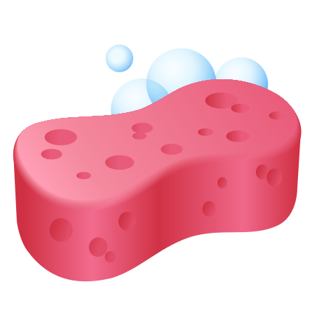Sponge icon in Emoji Style