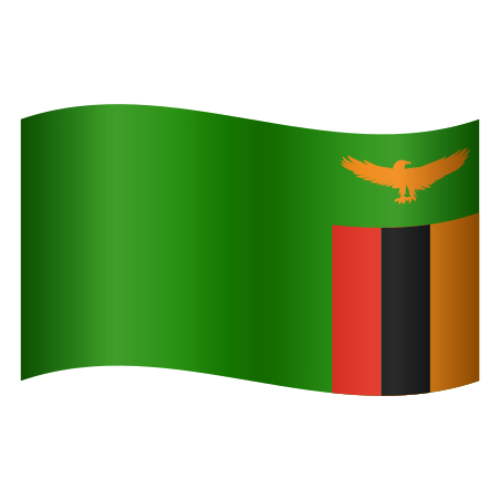 Zambia icon in Emoji Style