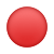Red Circle icon in Emoji Style