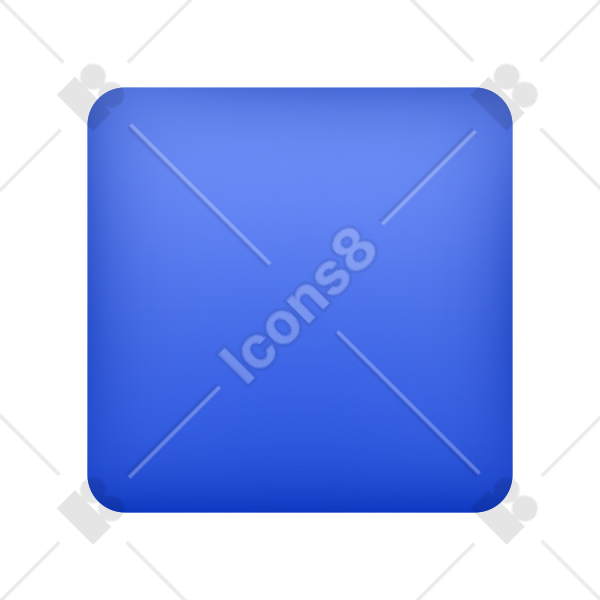 Blue Square Icon Png
