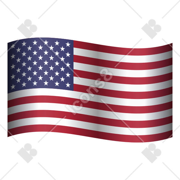 Usa Flag Icon Web