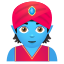 Genie Emoji icon in Emoji Style