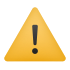 Warning icon in Emoji Style