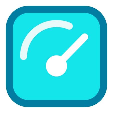 dashboard icon in Anggara Blue Style