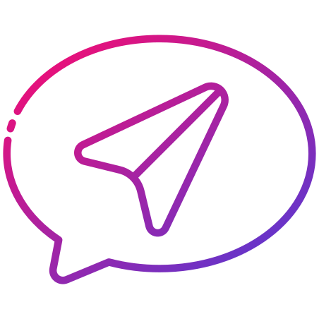 Direct Message icon in bearicons Gradient Style