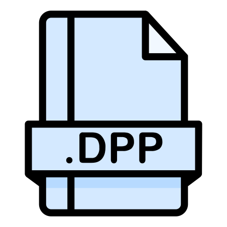 Dpp icon in Creatype Filed outline Style
