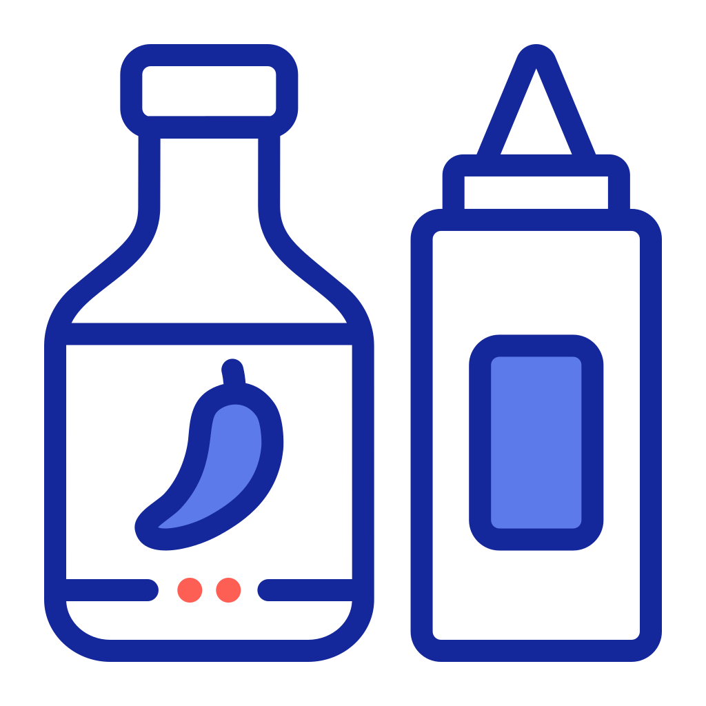 Ketchup Icons – Download for Free in PNG and SVG