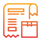 Receipt icon in Gradient Style