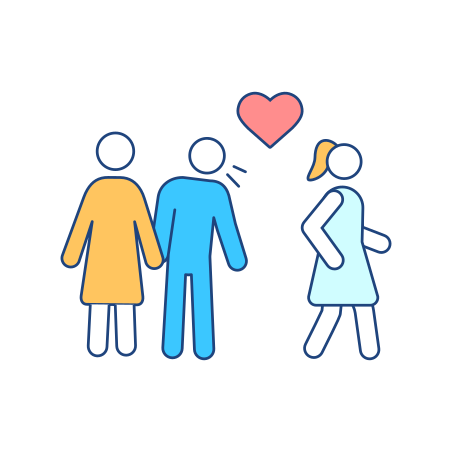 Cheating icon in Filled color icons Style