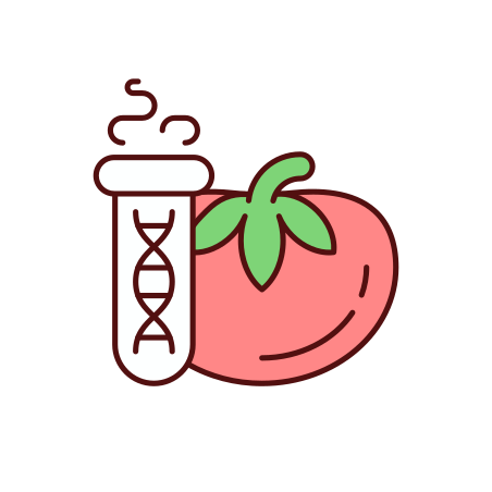 Food Test icon in Filled color icons Style