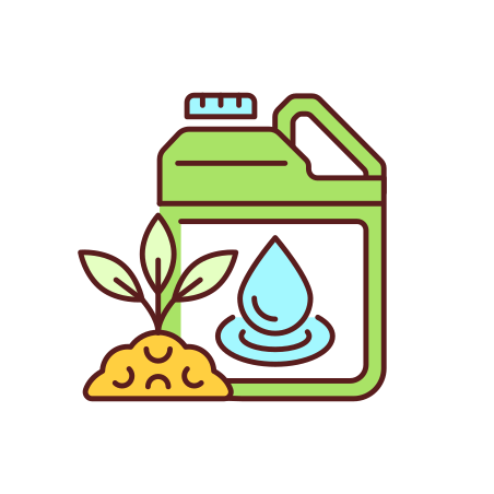 Liquid Fertilizer icon in Filled color icons Style