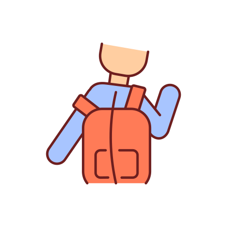 Spine Deformation icon in Filled color icons Style