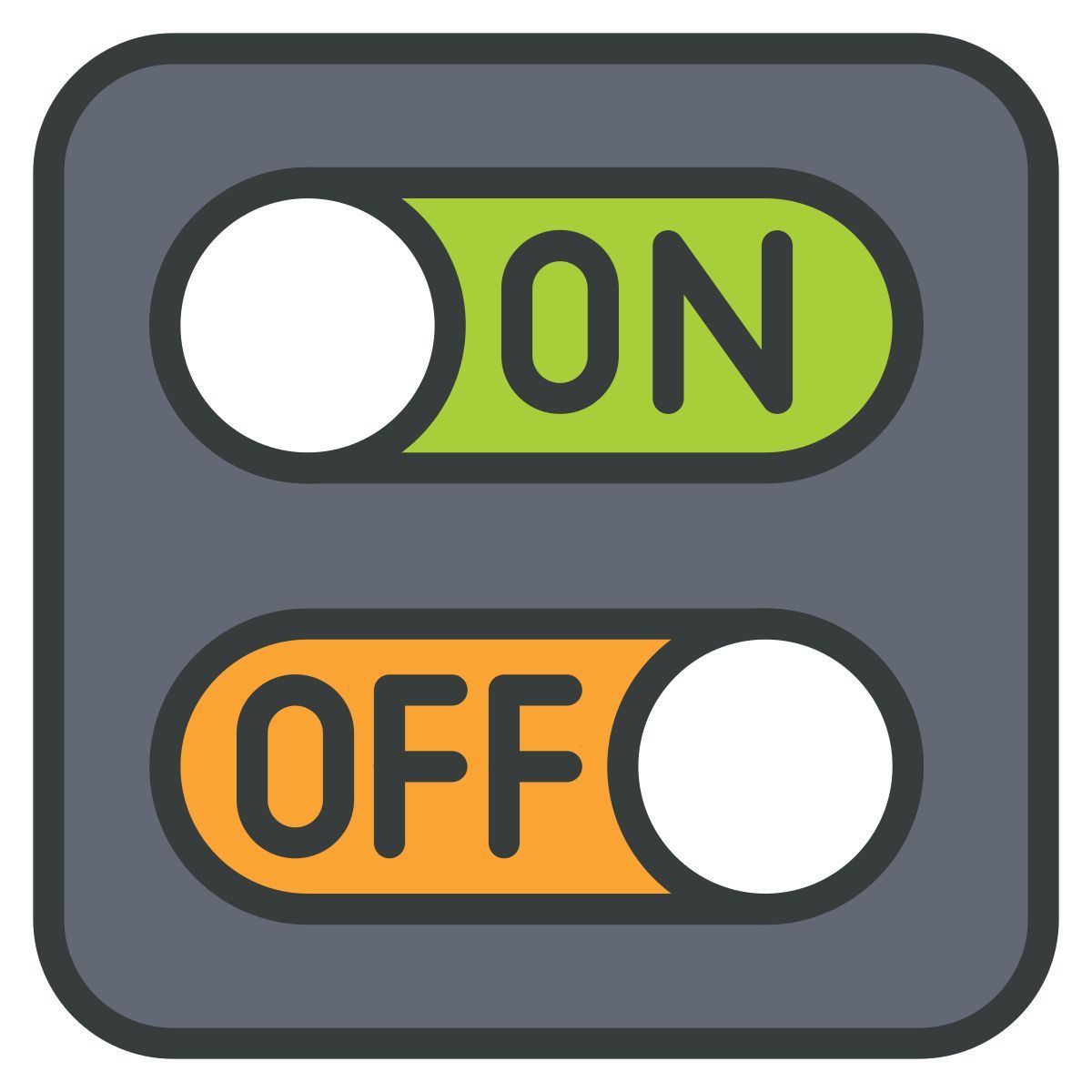 Toggle buttons Icons, Logos, Symbols – Free Download PNG, SVG