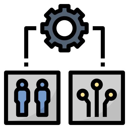 Control icon in Filled Outline Style