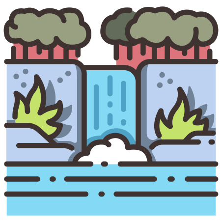Cascade icon in Filled outline icons Style
