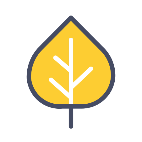 Aspen icon in Filled Outlines Style