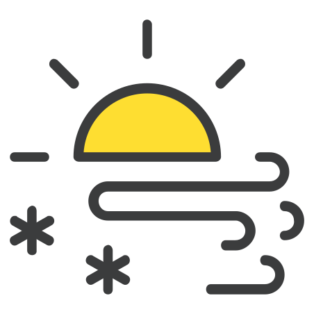 Day icon in Filled Outlines Style