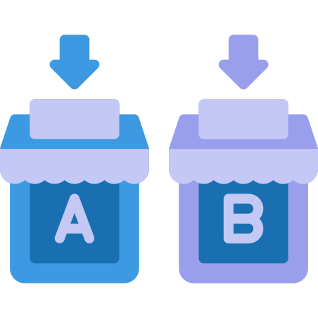 Aggregator icon in Flat Style