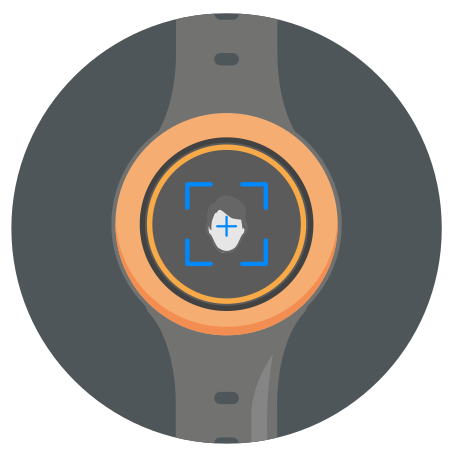 Detect icon in Flat icons Style