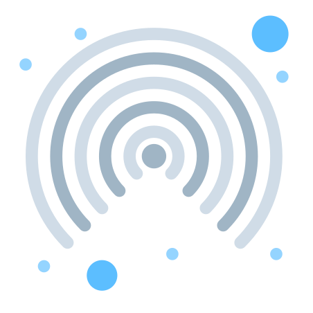Airdrop icon in Flatart Icons Flat Style