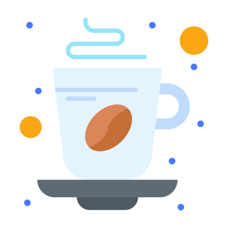 Coffee icon in Flatart Icons Flat Style