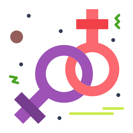 Gender Fluid icon in Flatart Icons Flat Style