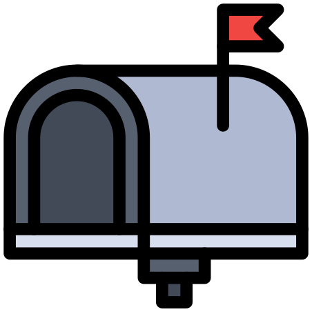 Mailboxes icon in Flatart Icons Lineal Color Style