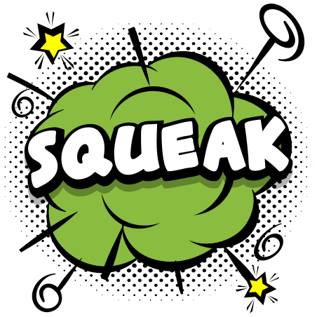 squeak icon in Flatart Icons Lineal Color Style