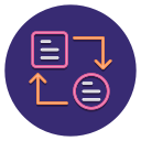 Data transformation Icons – Download for Free in PNG and SVG