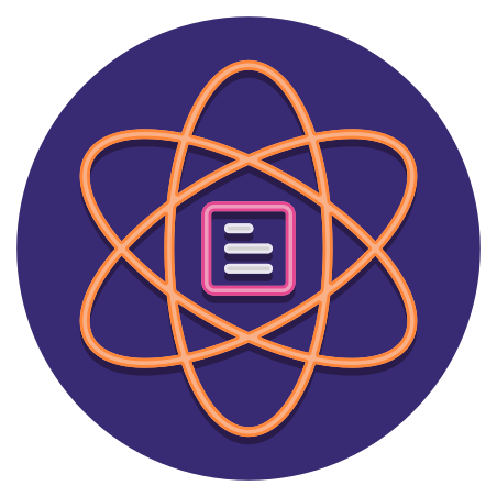 Data Science icon in Flaticons Flat Circular Style