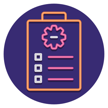 Drawback icon in Flaticons Flat Circular Style