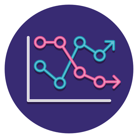 Variability icon in Flaticons Flat Circular Style