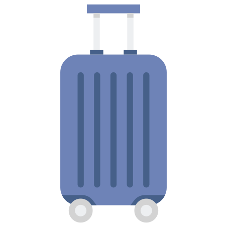 Baggage icon in Flaticons Flat Style
