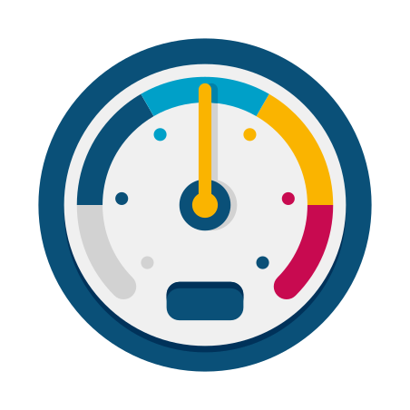 Dashboard icon in Flaticons Flat Style