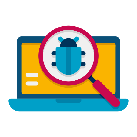 Debug icon in Flaticons Flat Style